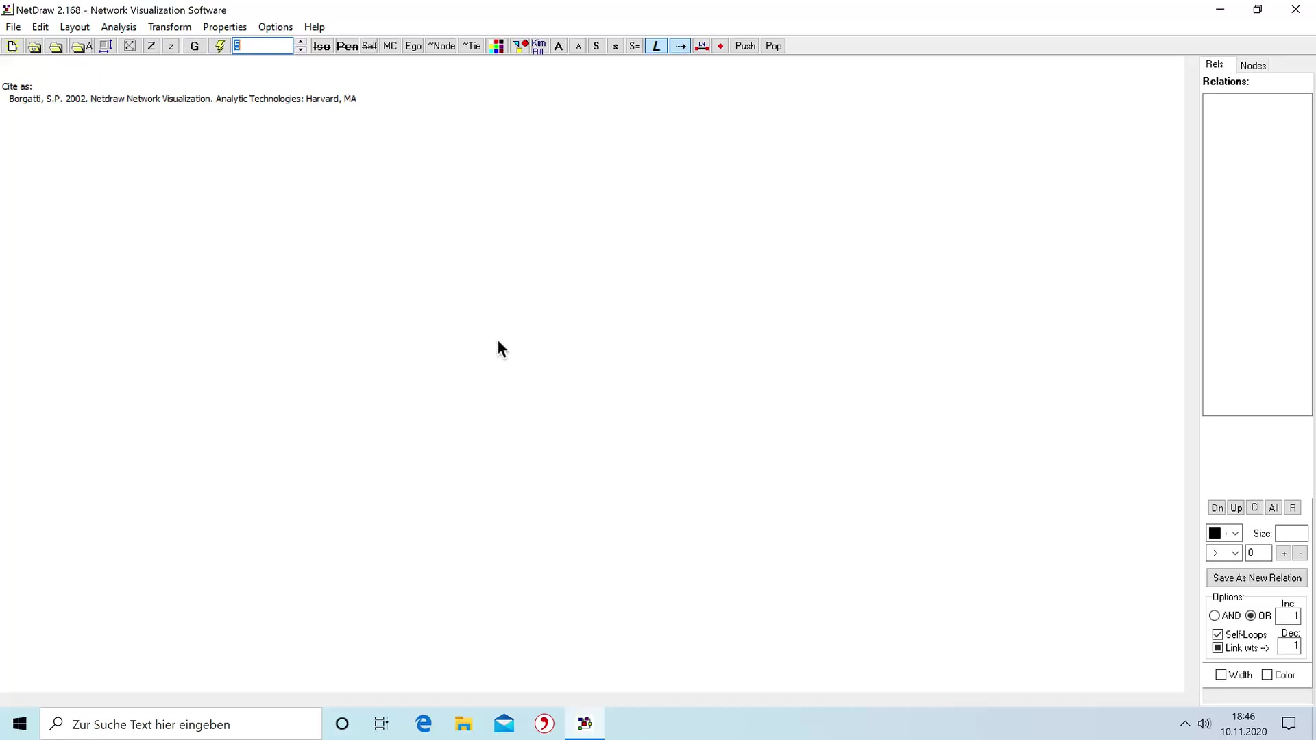 Praxis Teil 3 - Erste Arbeiten mit Netdraw